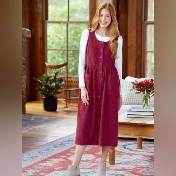 Vermont Country Store | Dresses | Nwt Vermont Country Store Buttonfront ...